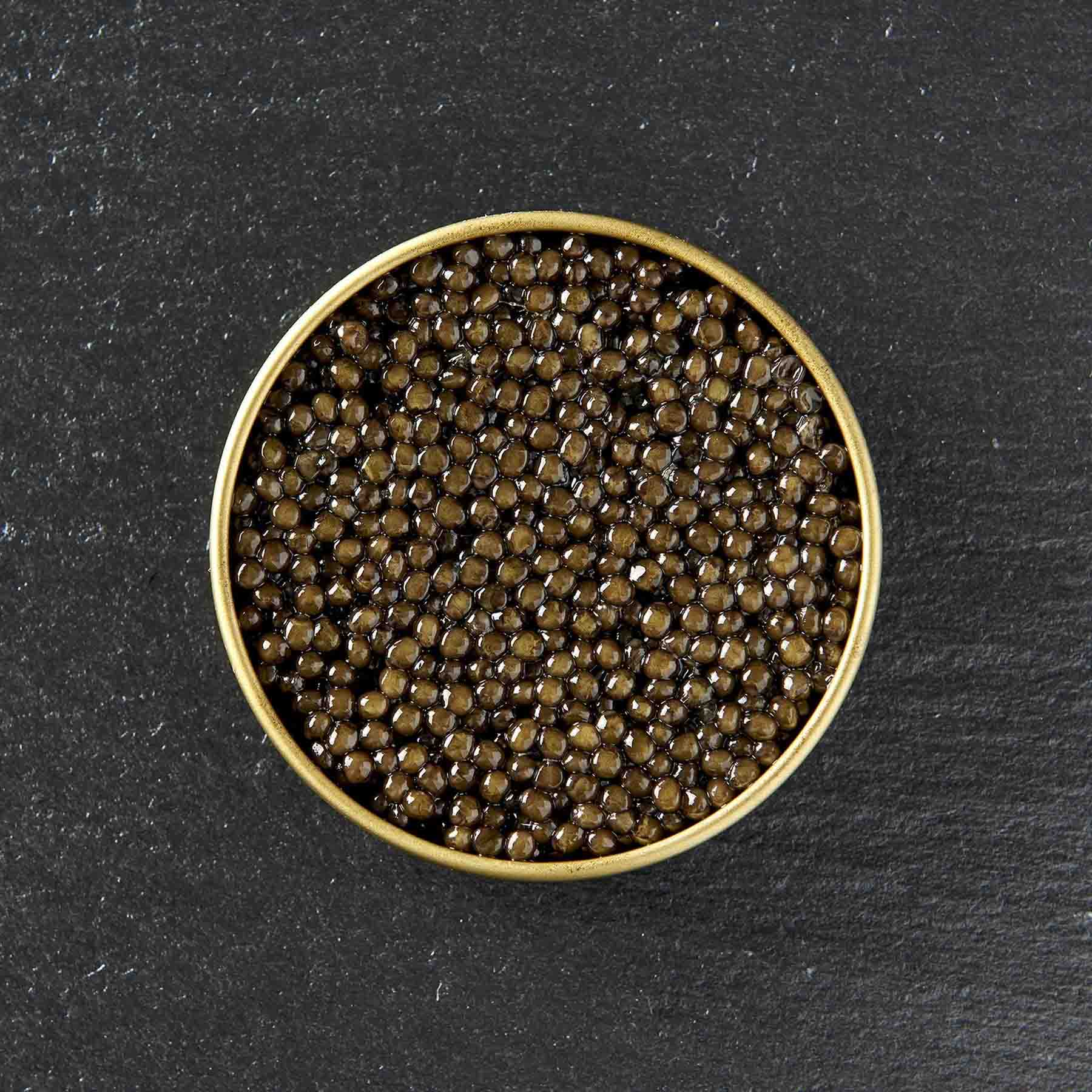Baerii Caviar i tre størrelser med god holdbarhed – PremiumCaviar
